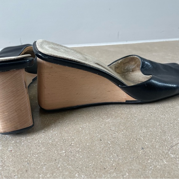 Lisa Nading | Shoes | Lisa Nading Wedge Mules | Poshmark